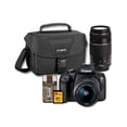 Canon EOS Rebel T7 DSLR Camera and EF 75-300mm Double Zoom Lens Kit ...