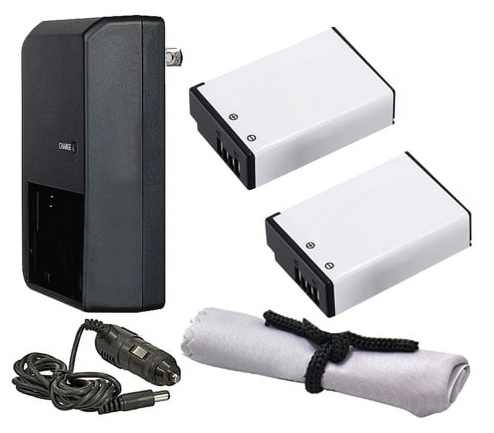 Canon EOS Rebel T7i 'Intelligent' Batteries (2 Units) + AC/DC Travel ...