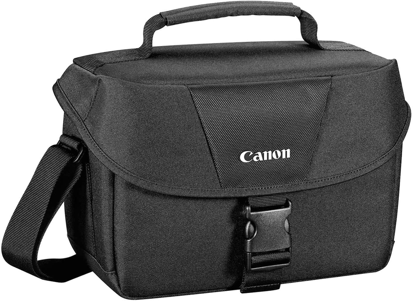 Canon EOS Shoulder Bag 100ES Black Water-Repellent Nylon Padded Divider ...