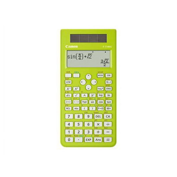 Canon F-719SG - Scientific calculator - 18 digits - solar panel ...