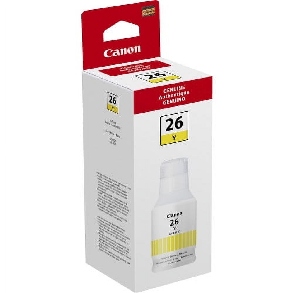 Canon GI-26 Pigment Color Ink Bottle, Each - Walmart.com