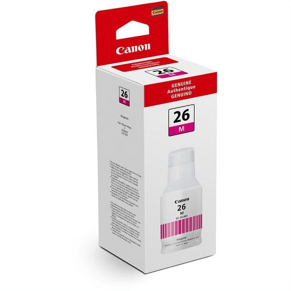 Canon GI-26 Pigment Color Ink Bottle - Inkjet - Pink - 14000 Pages ...