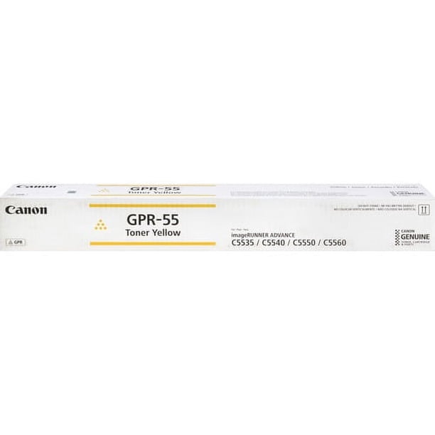 Canon GPR-55 Original Laser Toner Cartridge - Yellow - 1 Each - 60000 ...