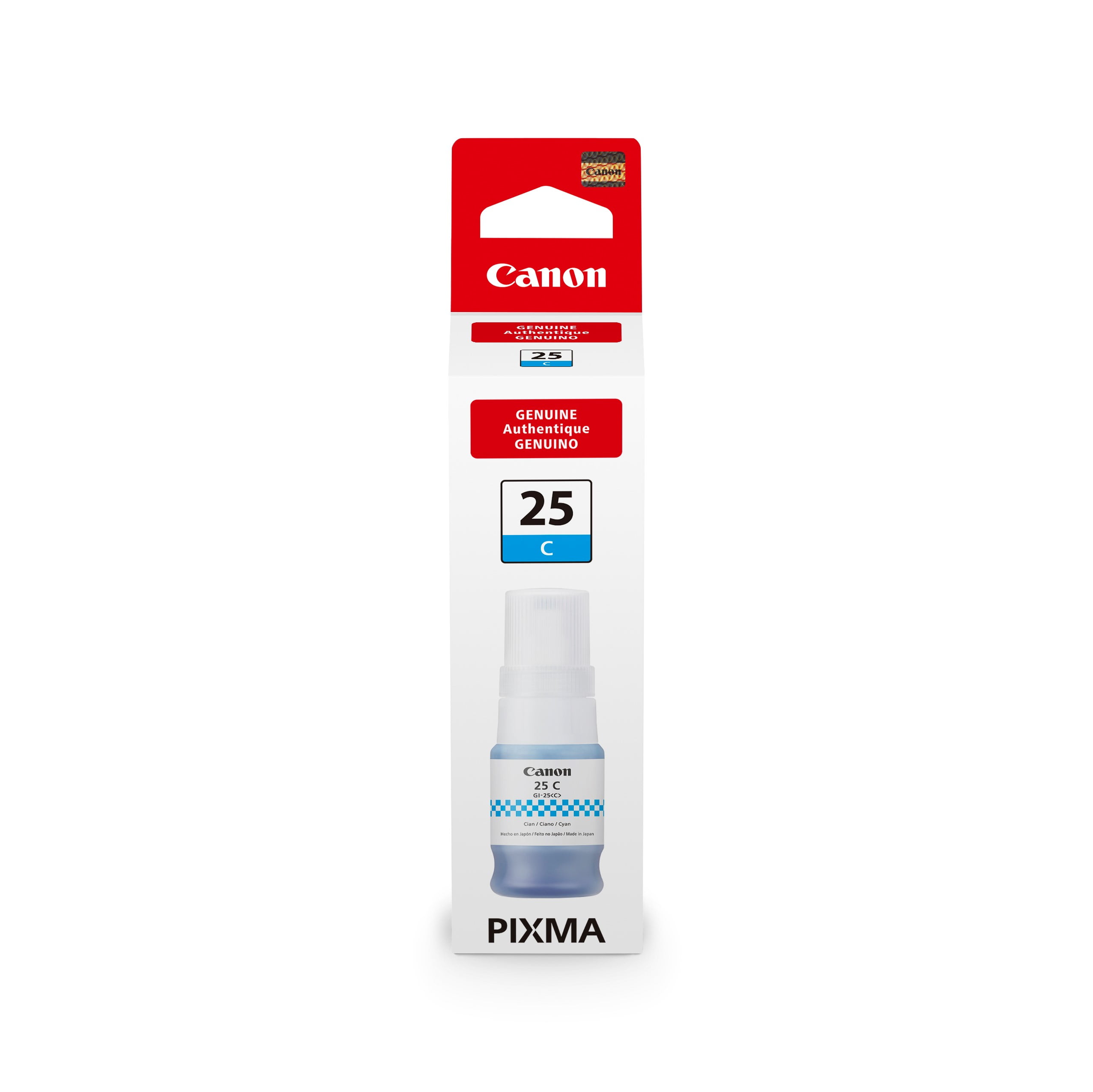 Canon Genuine Ink Bottle GI-25, Cyan - Walmart.com