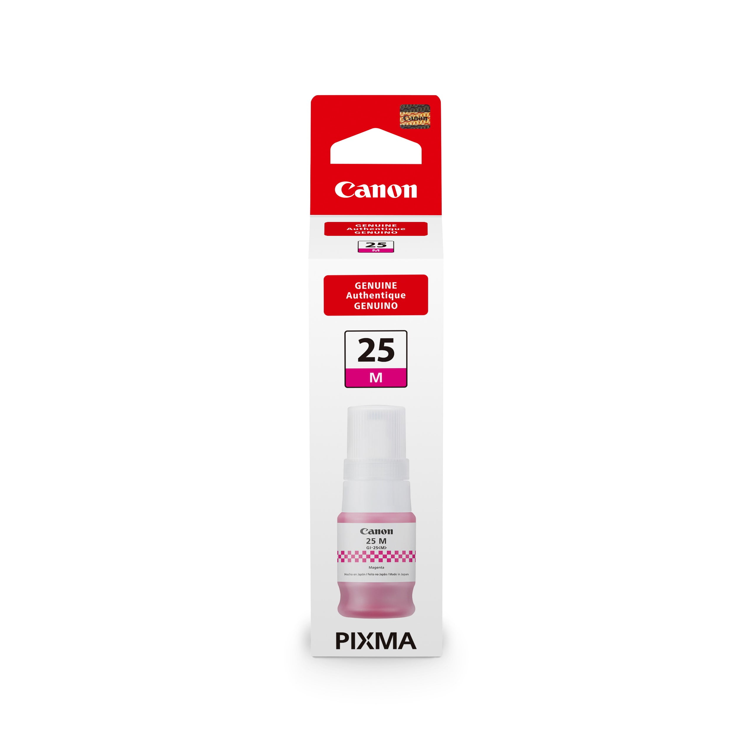 Canon Genuine Ink Bottle GI-25, Magenta - Walmart.com