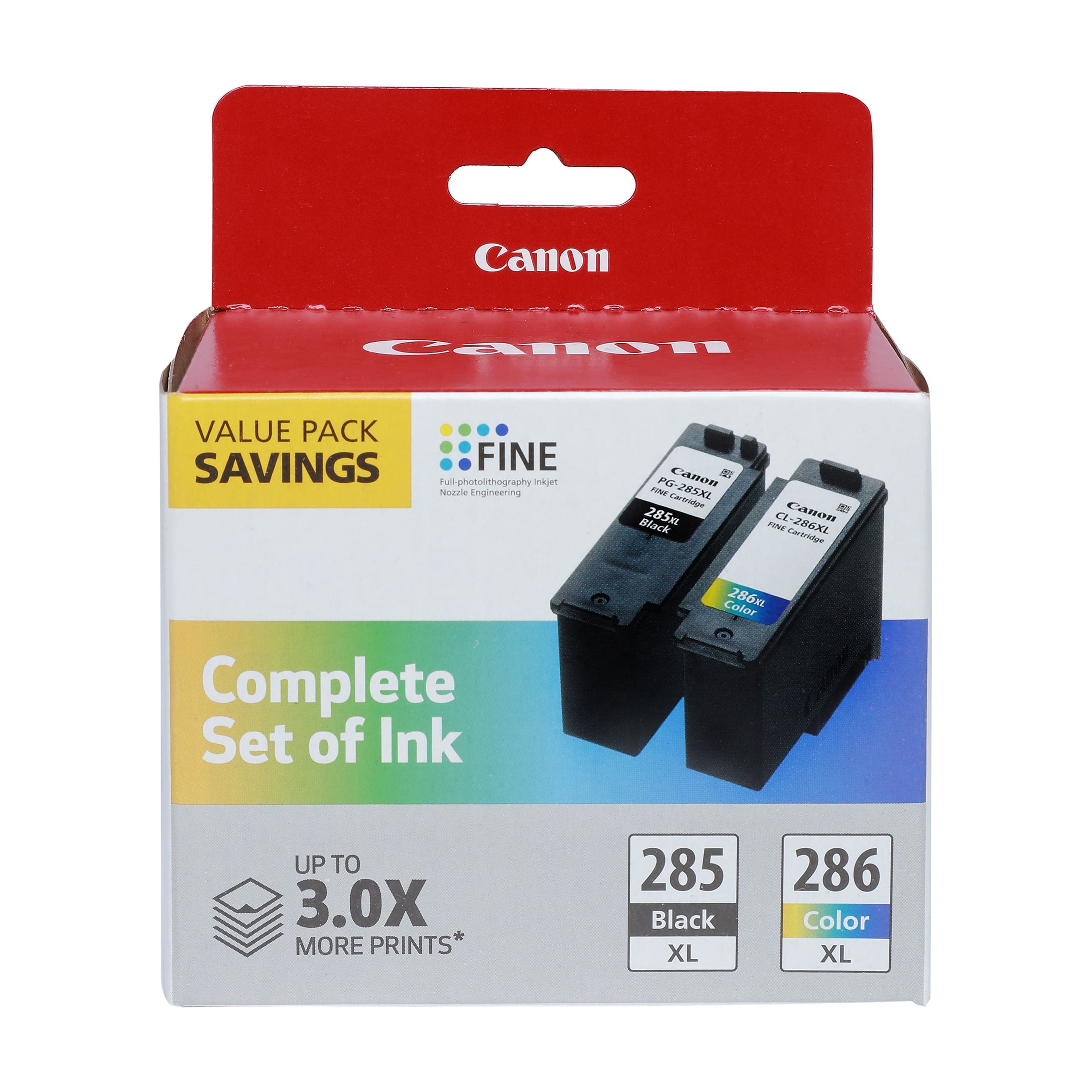 Canon PG-285 XL Black, CL-286 XL Color Ink Cartridge Pack, Compatible ...