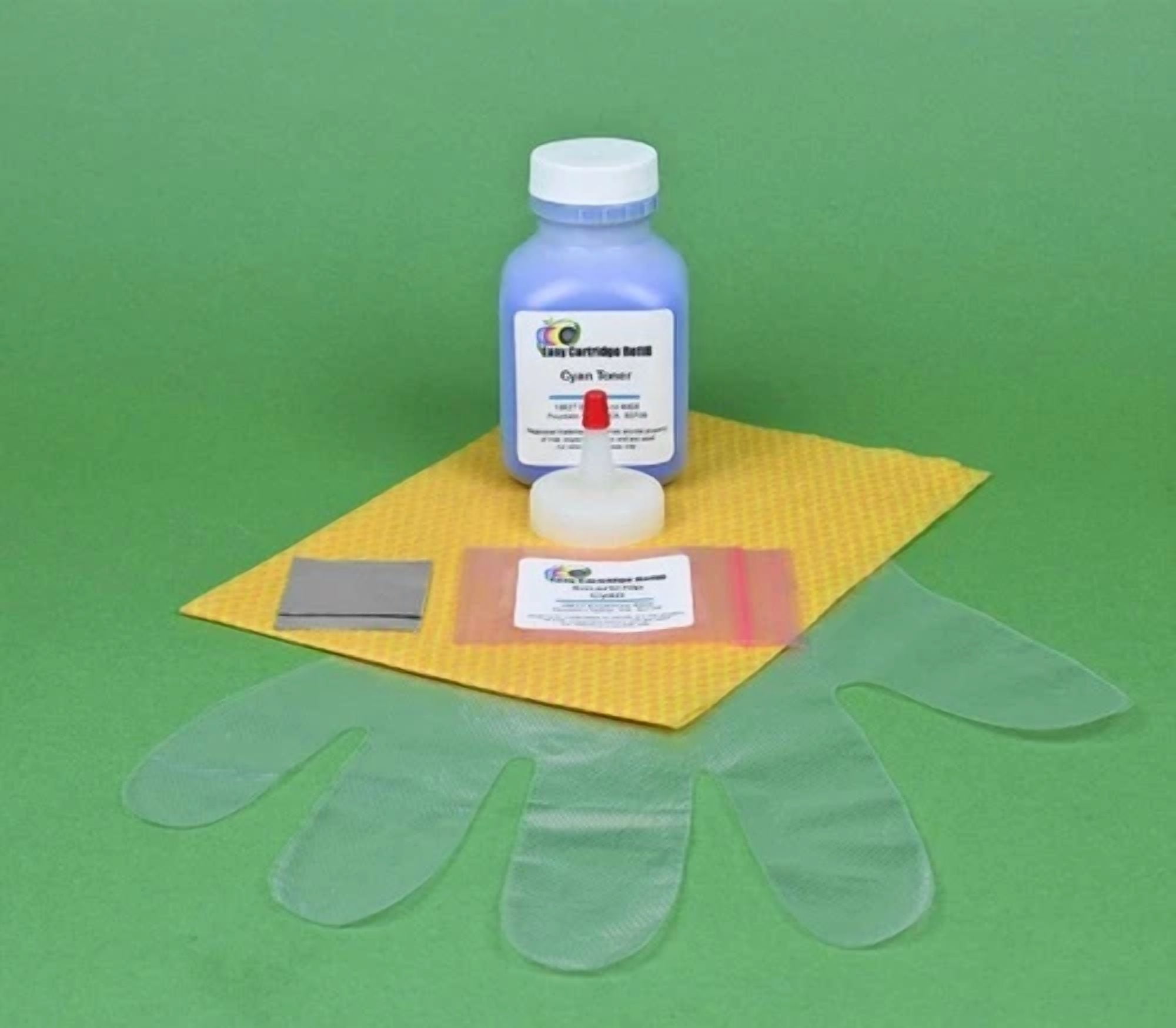 Canon I-Sensys Lbp-5050 Lbp-5050N Cyan Toner Refill Kit With Chip. 40Gr ...