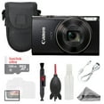 Canon IXY 650 m (PowerShot Elph 360 HS A) Camera - Black + 128GB + Bag+ ...