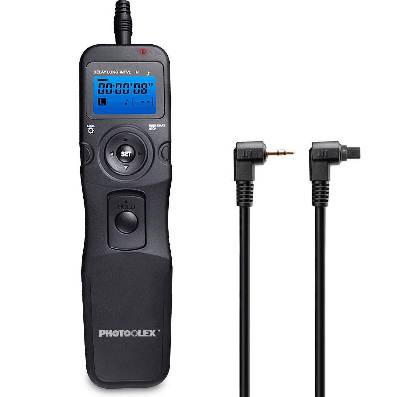 Photoolex T710C Digital Timer Remote Control with LCD for Canon Cameras ...