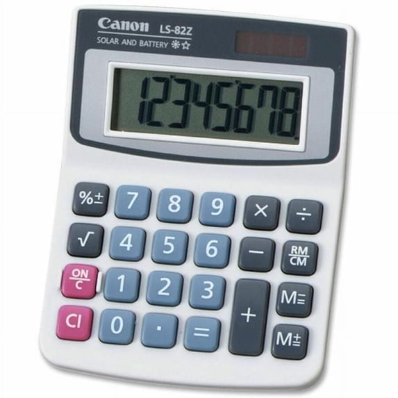 Canon LS82Z Large Display Handheld Calculator, Black - Walmart.com
