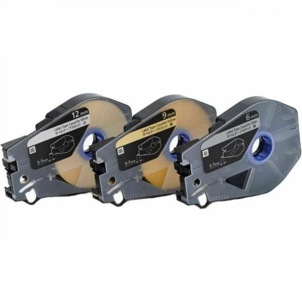 Canon Label Tape - 15/32" Width x 98 27/64 ft Length - Yellow - 3 / Box ...