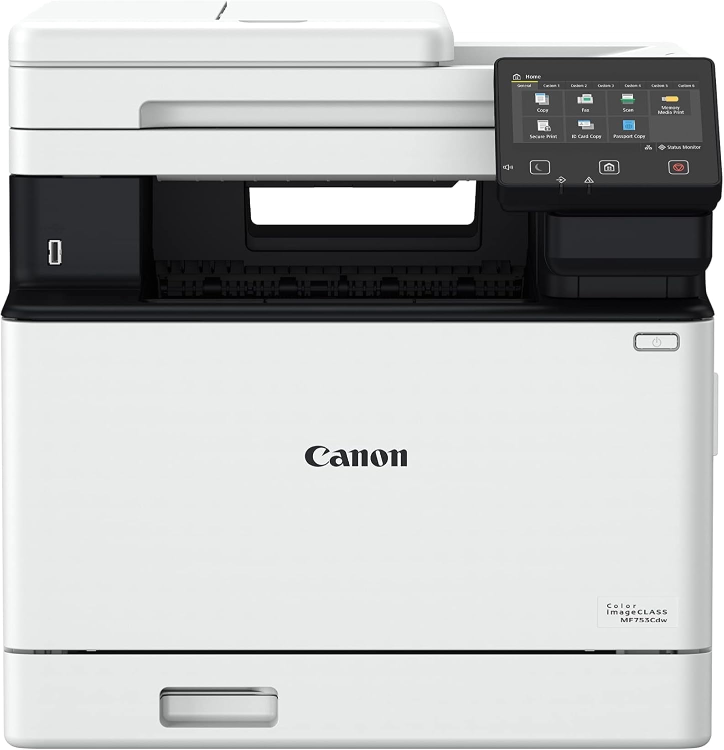 Canon MF753CDW - Print/Scan/Copy/Fax, Wireless, Duplex,5' Colo touch ...