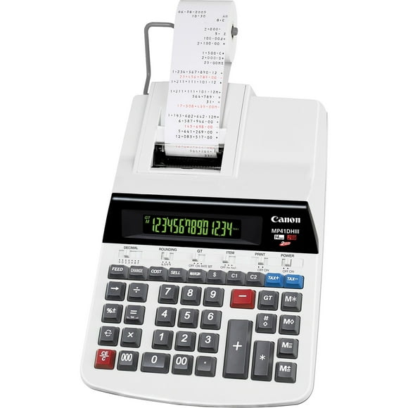 10 Key Calculator With Paper Tape
