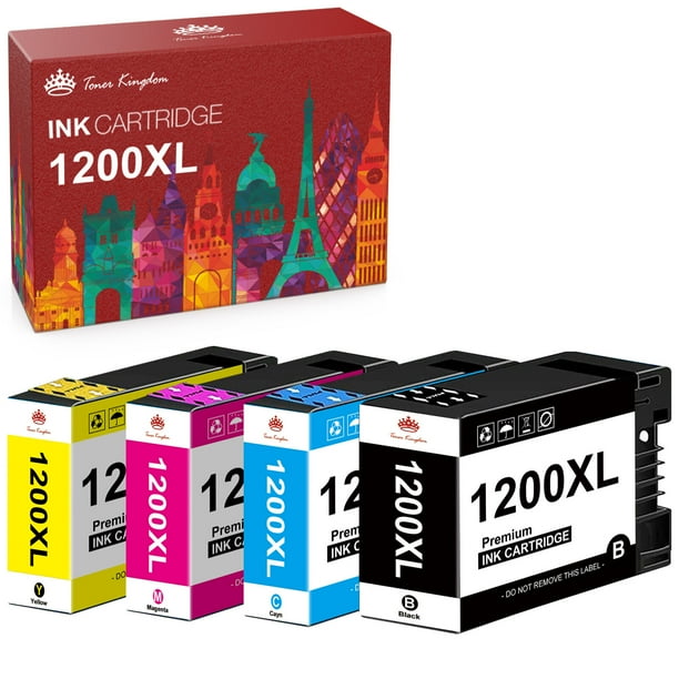 Canon Maxify 1200XL Ink Cartridges 1200 Ink cartridges Replacement for ...