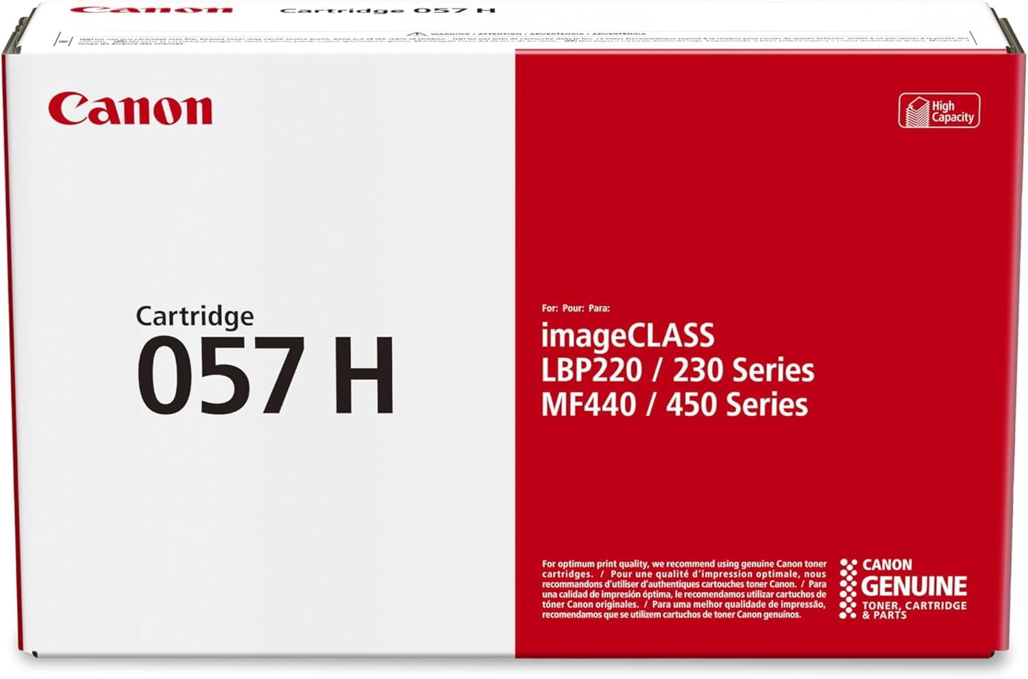 Canon Genuine 057 High Yield Black Toner Cartridge 2-Pack - Walmart.com