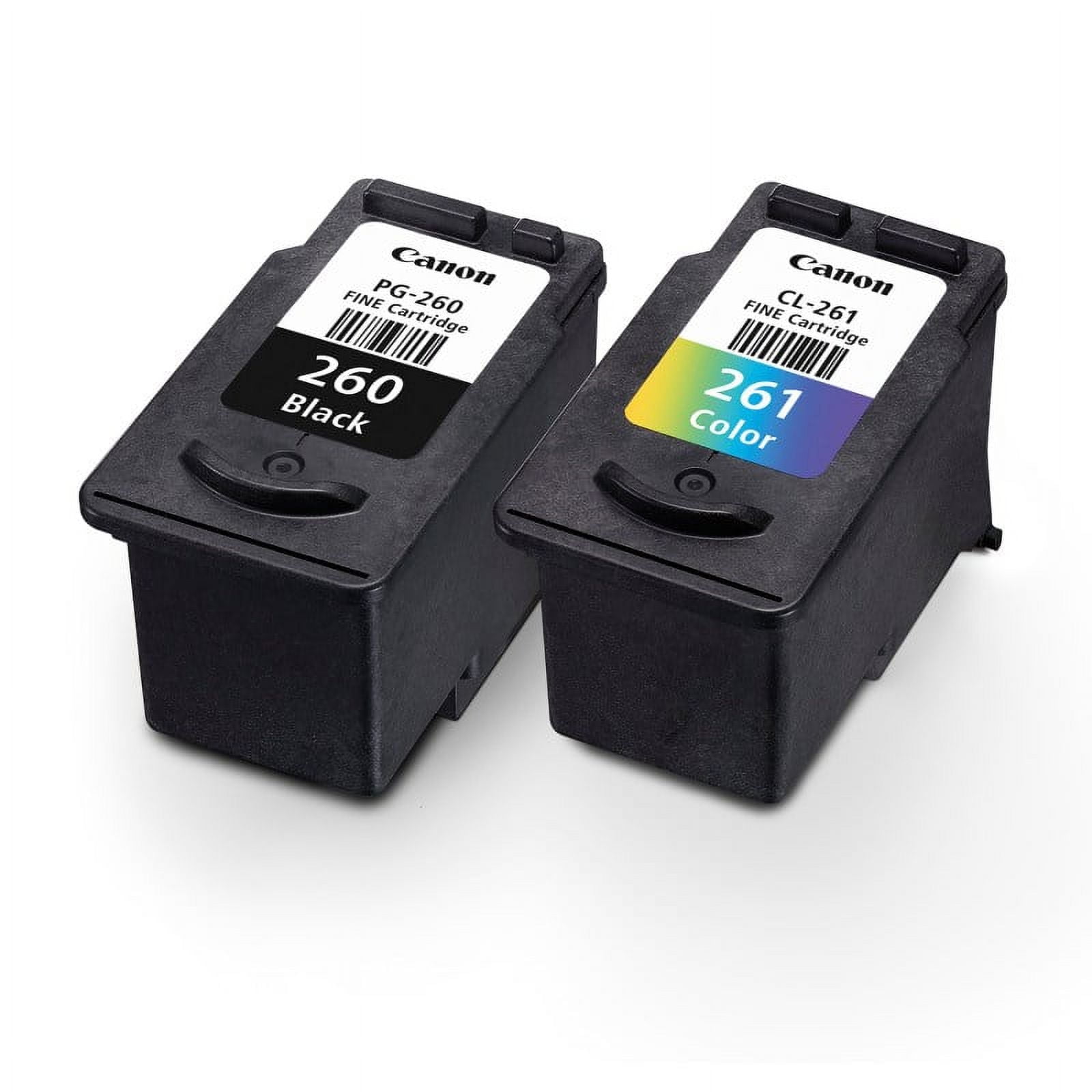 Canon PG-260 Black & CL-261 Color Ink Cartridge Value Pack for TS5320 ...
