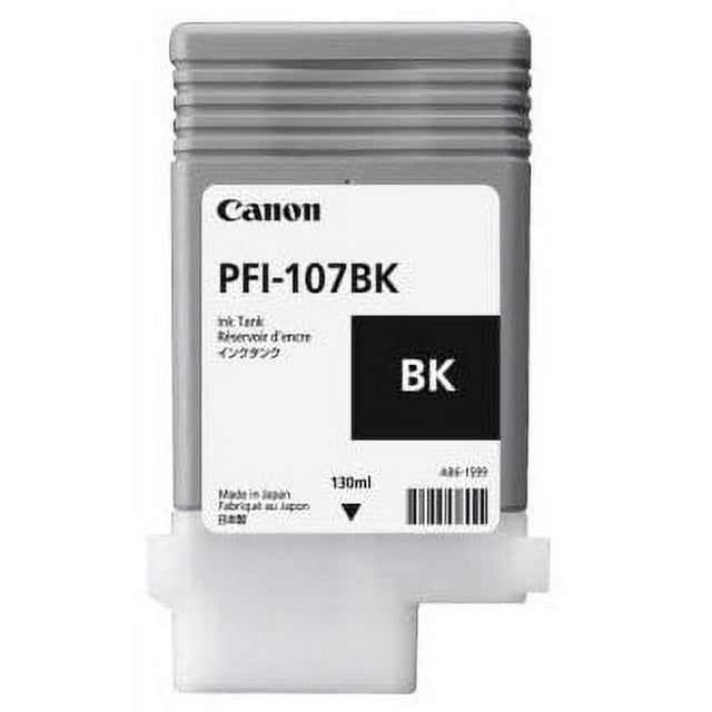 Canon PFI-107BK ink cartridge - Walmart.com