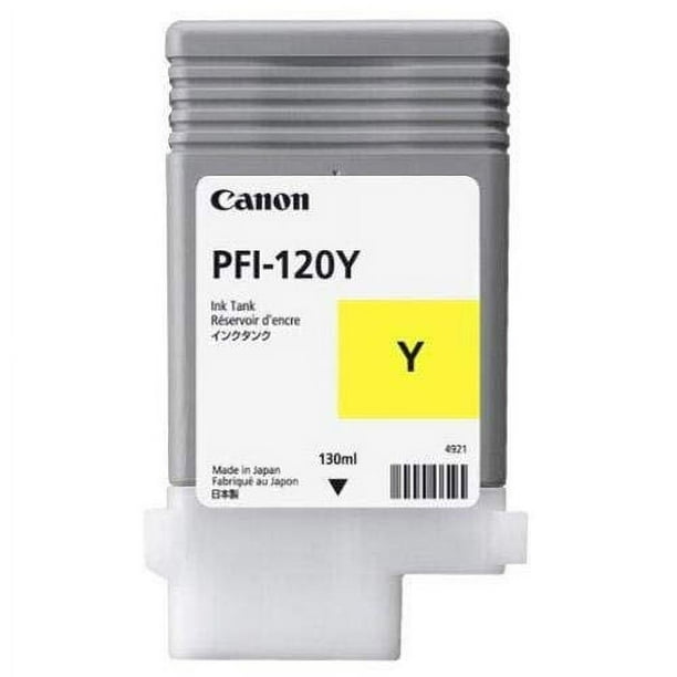 Canon PFI-120Y Original Ink Cartridge - Yellow - Inkjet - Walmart Business Supplies