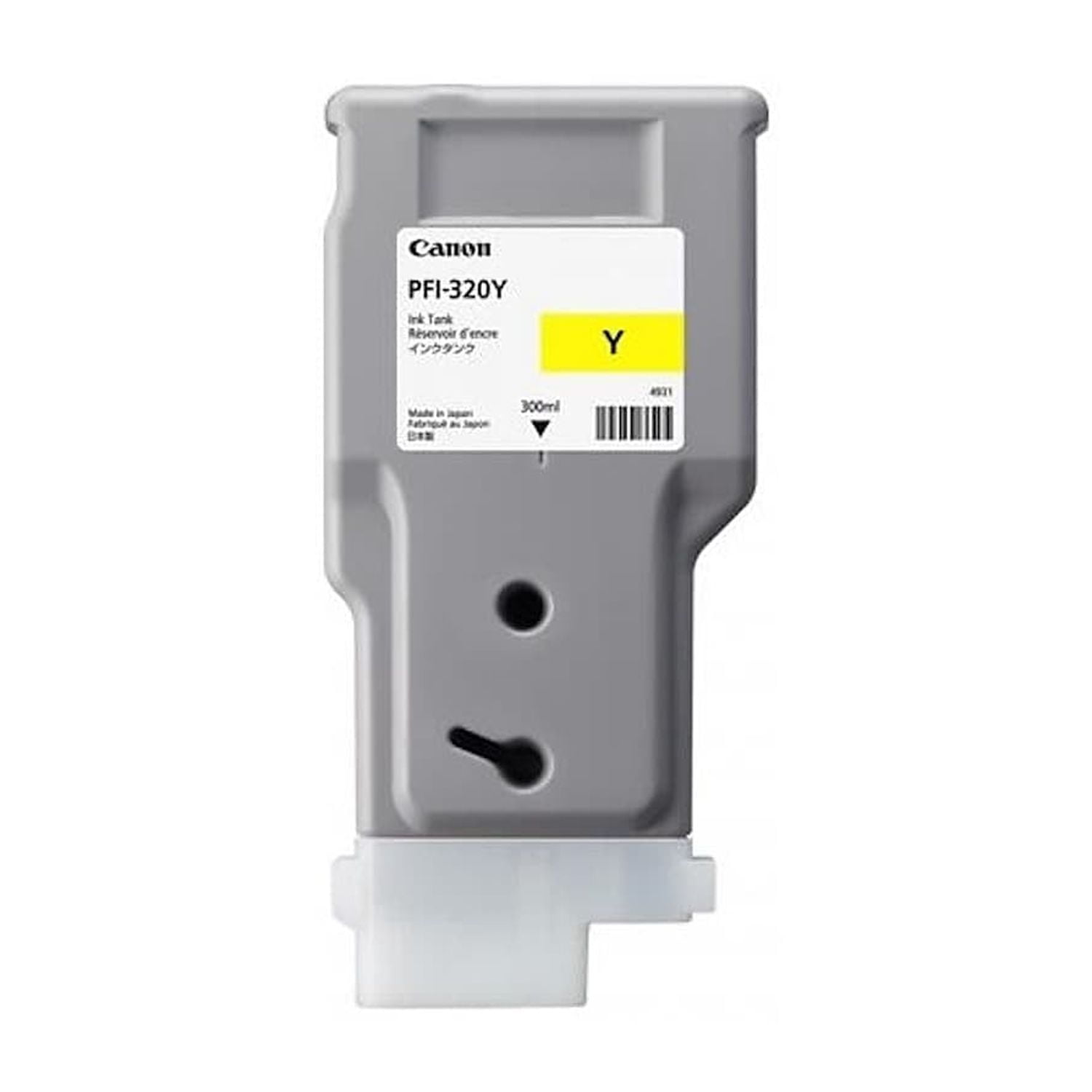 Canon PFI-320Y (2893C001AA) High Yield Ink Cartridge (Yellow) in Retail ...