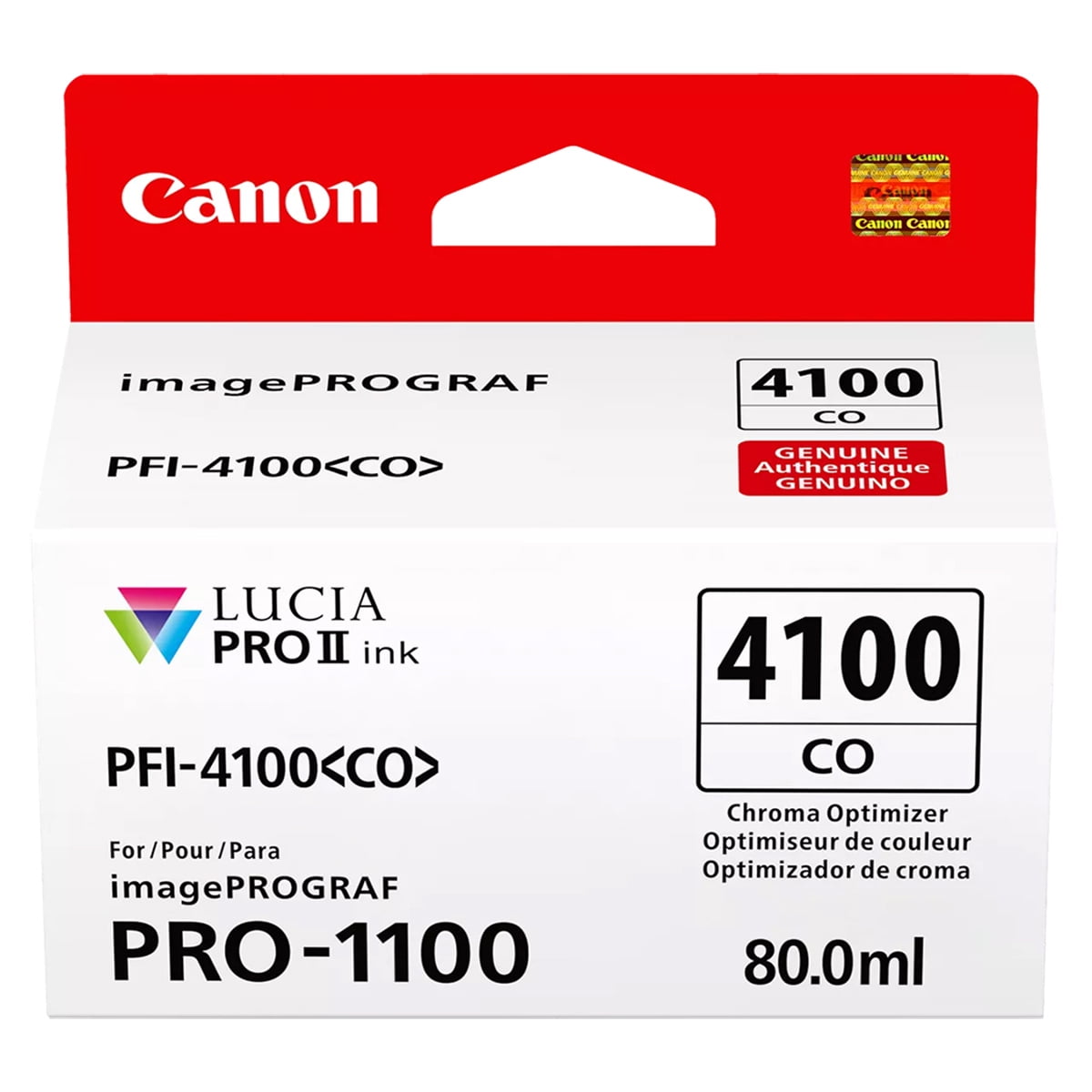 Canon PFI4100 Pigment Ink Tank (80ml) F/PRO1100 - Walmart.com