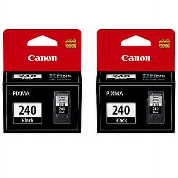 Canon PG-240 Pigment Black Ink Twin Pack for PIXMA Printers - Walmart.com