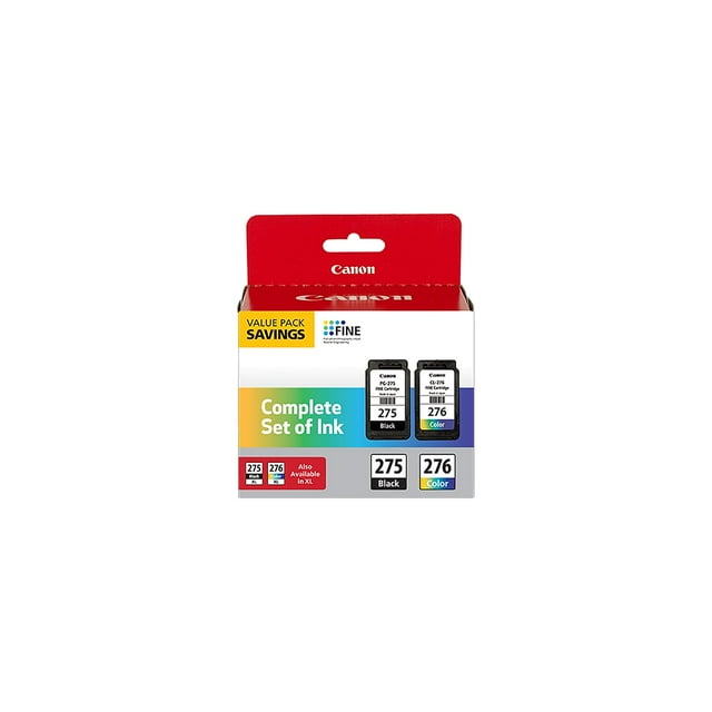 Canon PG-275/CL-276 Ink Cartridge Black and Color Multi Pack - Walmart.com