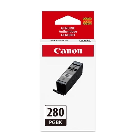 Canon PG-280 Pigment Black Ink Cartridge (CNMPGI280PBK) – 1 Each (w/o ...