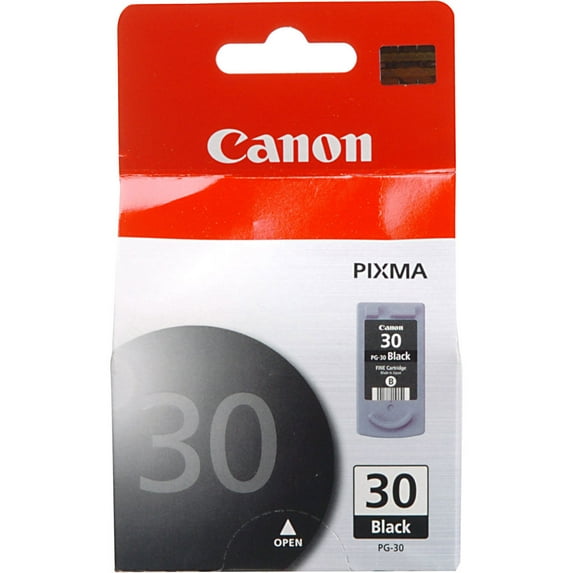 Canon PG-30 Original Ink Cartridge for PIXMA Printer, Inkjet - Black ...