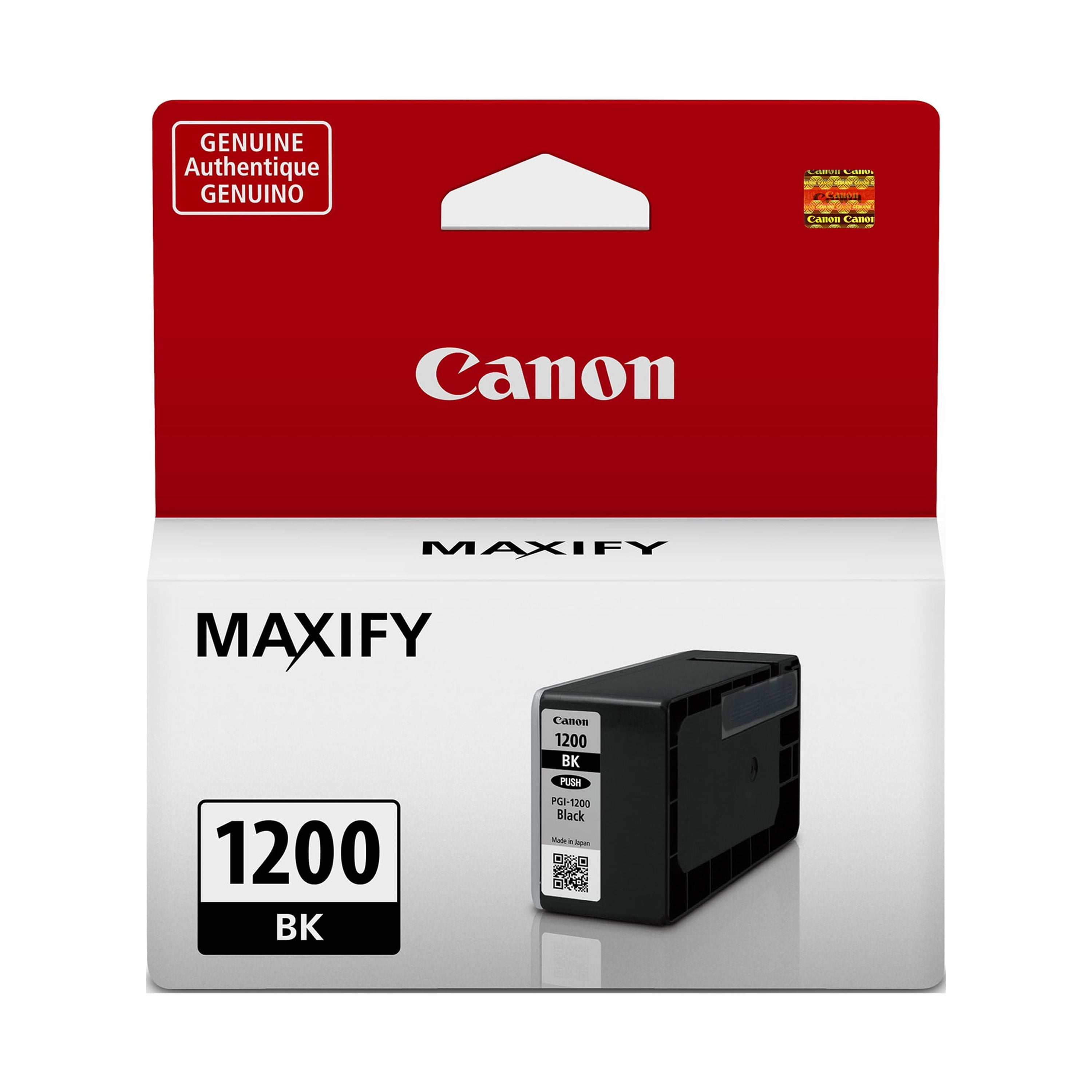 (2 pack) Canon PGI-1200 Black Ink Tank - Walmart Business Supplies