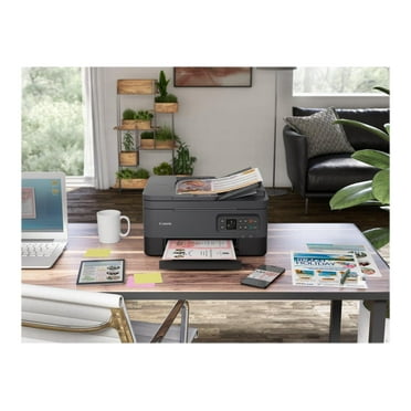 Canon PIXMA TR7020a Wireless Inkjet All-in-One Printer - White - Walmart.com