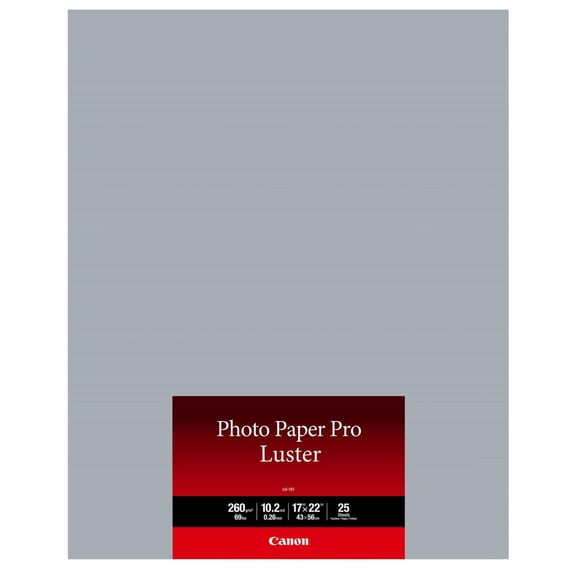 CanonInk Luster Photo Paper Inkjet Photo Quality Paper (6211B025 ...