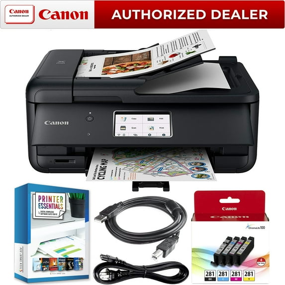 Canon Pixma TR8620a Wireless Printer, Copier, WiFi, Mobile Print, Auto ...
