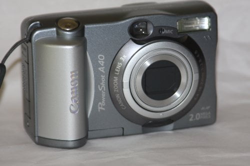 Pre-Owned Canon PowerShot A40 2MP Digital Camera w/ 3x Optical Zoom ...