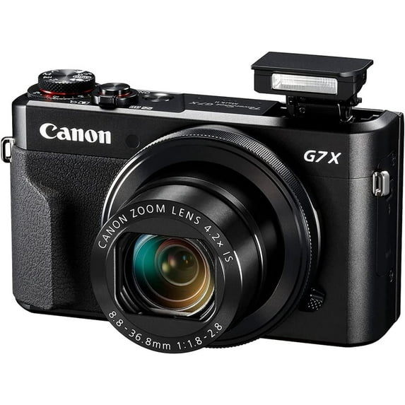 Canon PowerShot G7 X Mark II (Black) (International Model) - Walmart.com
