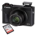 Canon PowerShot G7 X Mark III Digital Camera (Black) + 64GB Memory Card ...