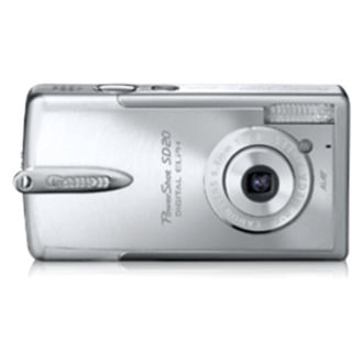 Canon PowerShot SD20 5 Megapixel Compact Camera, Silver - Walmart.com