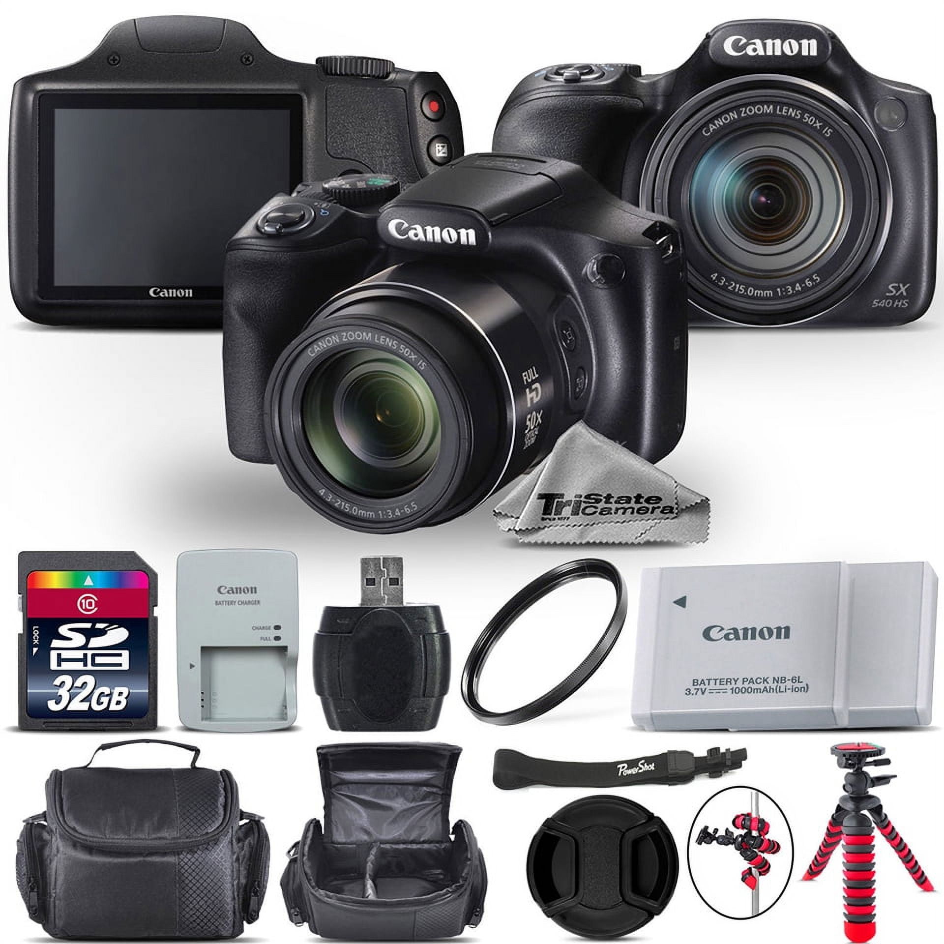 Canon PowerShot SX540 HS Digital Camera - Kit B (International Version ...