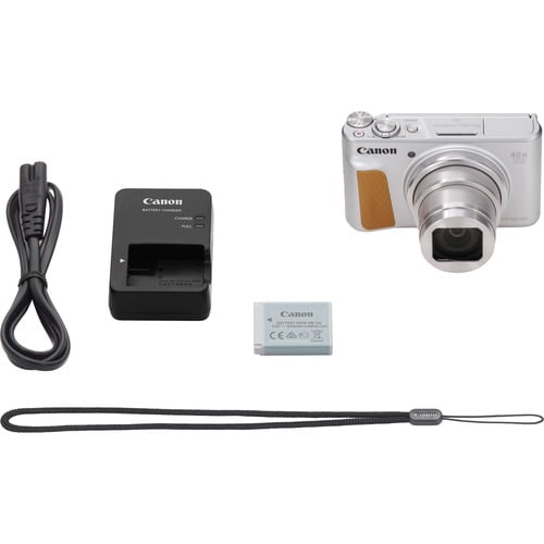 Canon PowerShot SX740 HS 20.3 Megapixel Compact Camera - Silver - 3 ...