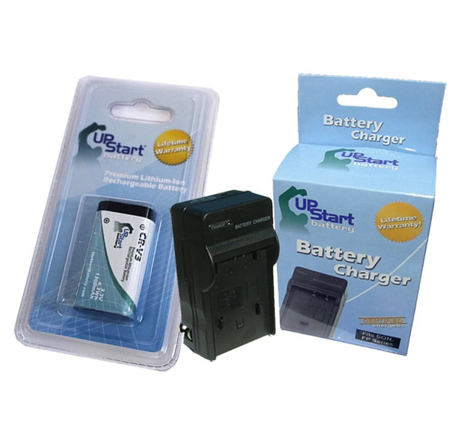 Canon Powershot A75 Battery and Charger - Replacement for Canon CR-V3 ...