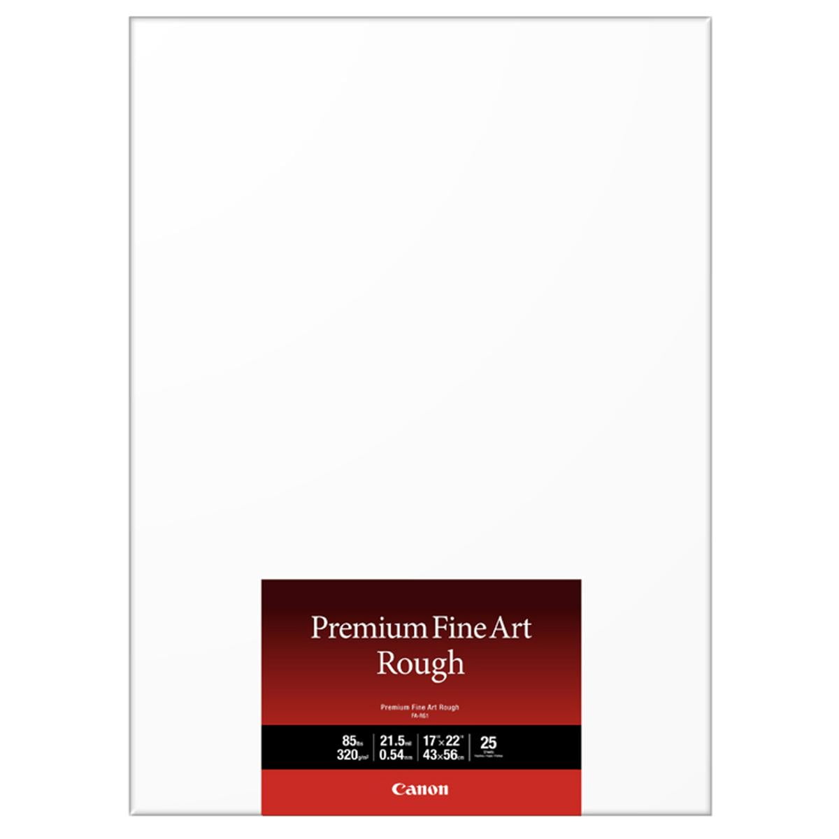 Canon Premium Fine Art Rough Photo Paper, 17x22", 25 Sheets - Walmart.com