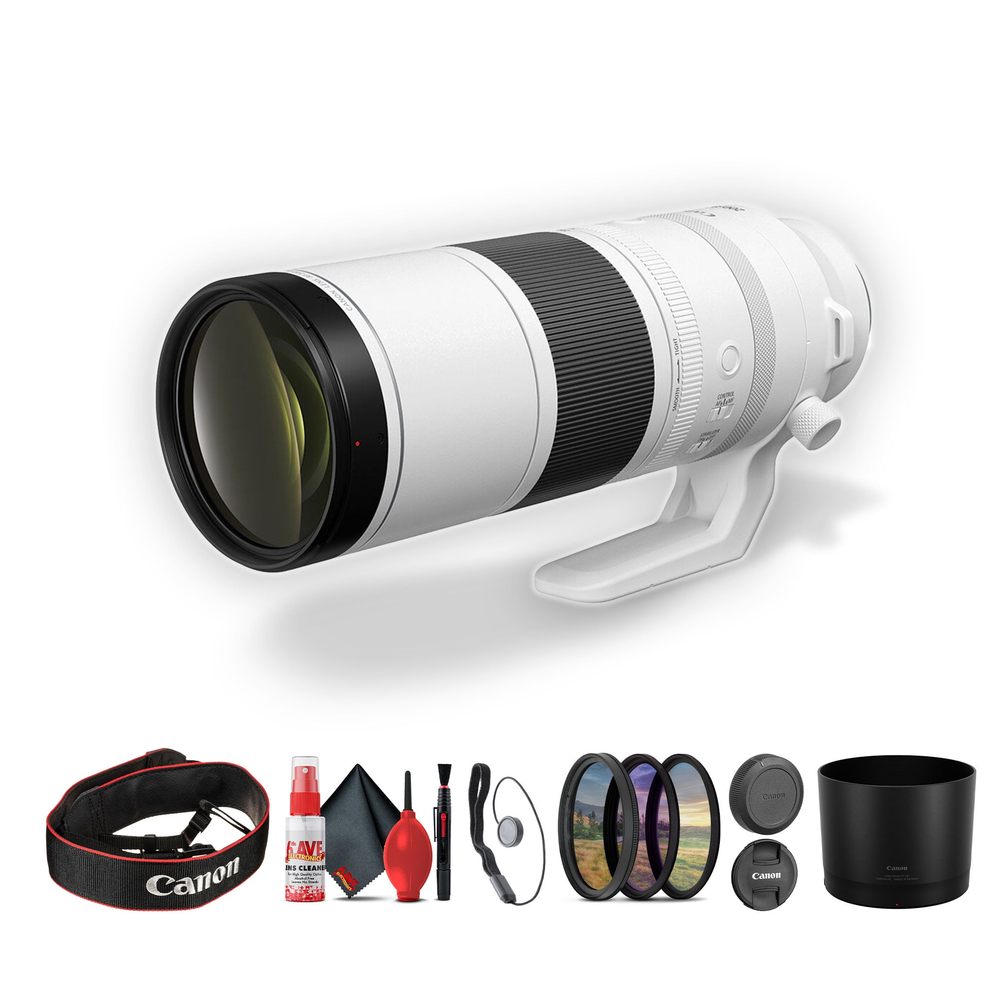 Canon RF 200-800mm F/6.3-9 IS USM Super-telephoto Zoom Lens (Canon RF) - Bundle - Walmart.com