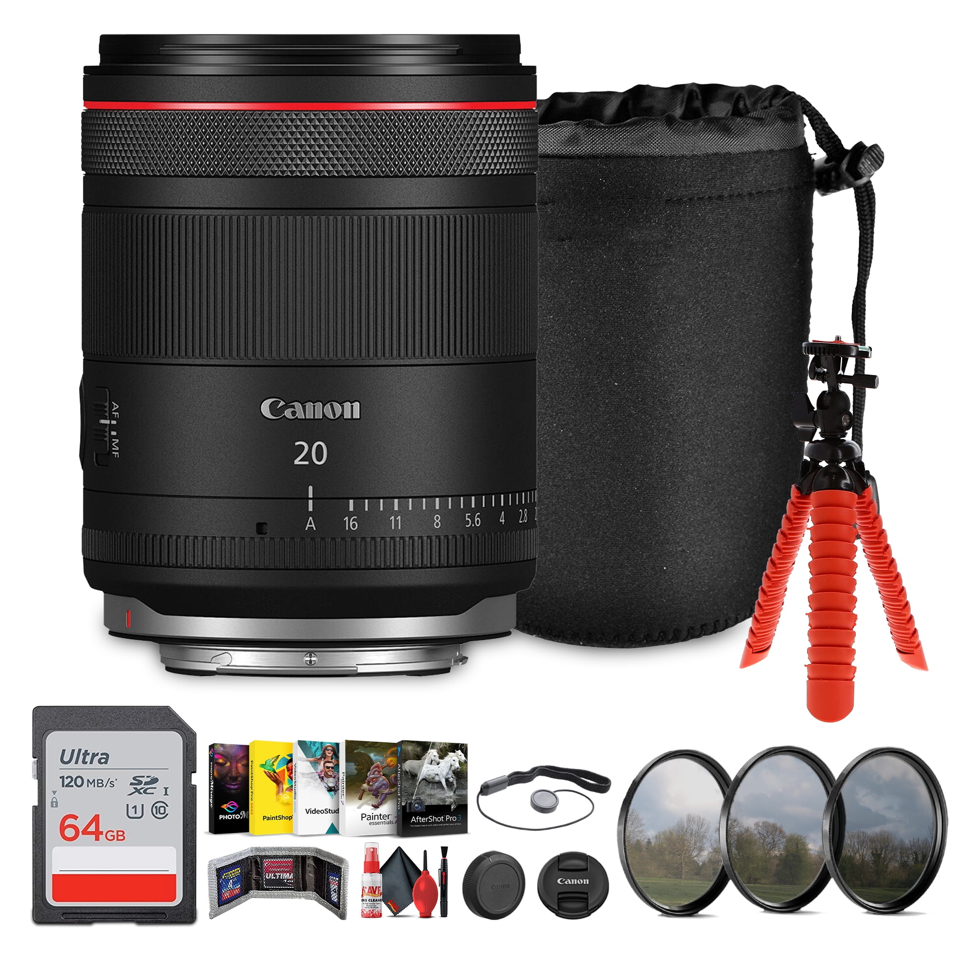 Canon RF 20mm f/1.4 L VCM Lens Ultra-Wide Full-Frame Prime (7023C002 ...