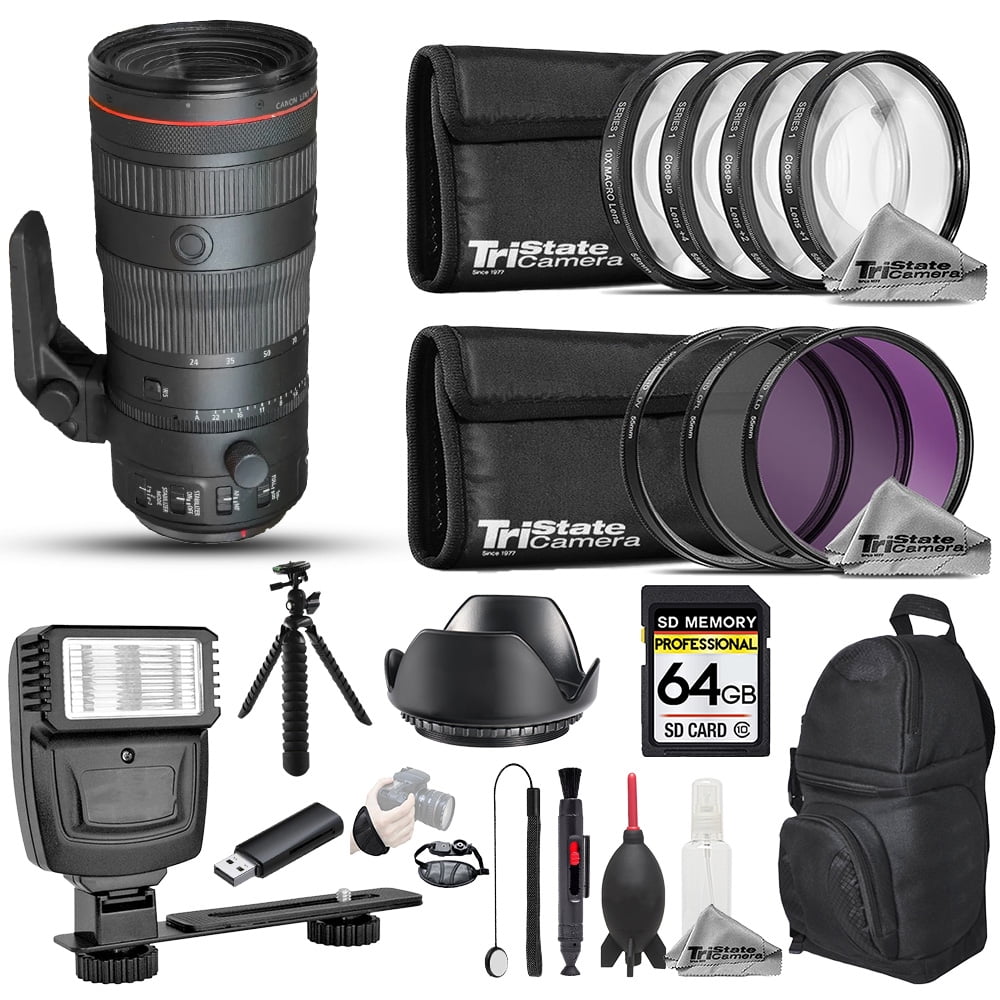 Canon RF 24-105mm f/2.8 L IS USM Z Lens - 19pc 64GB Pro Bundle ...