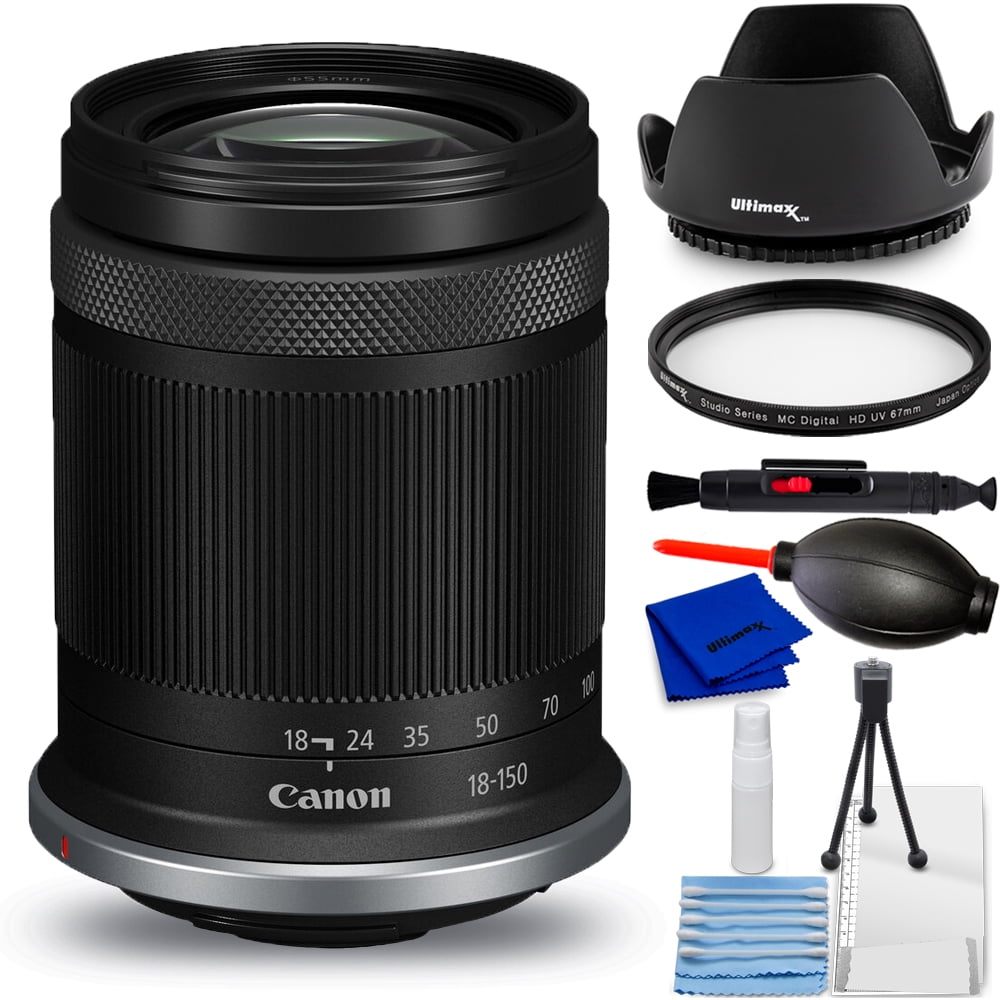 Canon RF-S 18-150mm Wide Angle Zoom Lens f/3.5-6.3 IS STM - 7PC ...