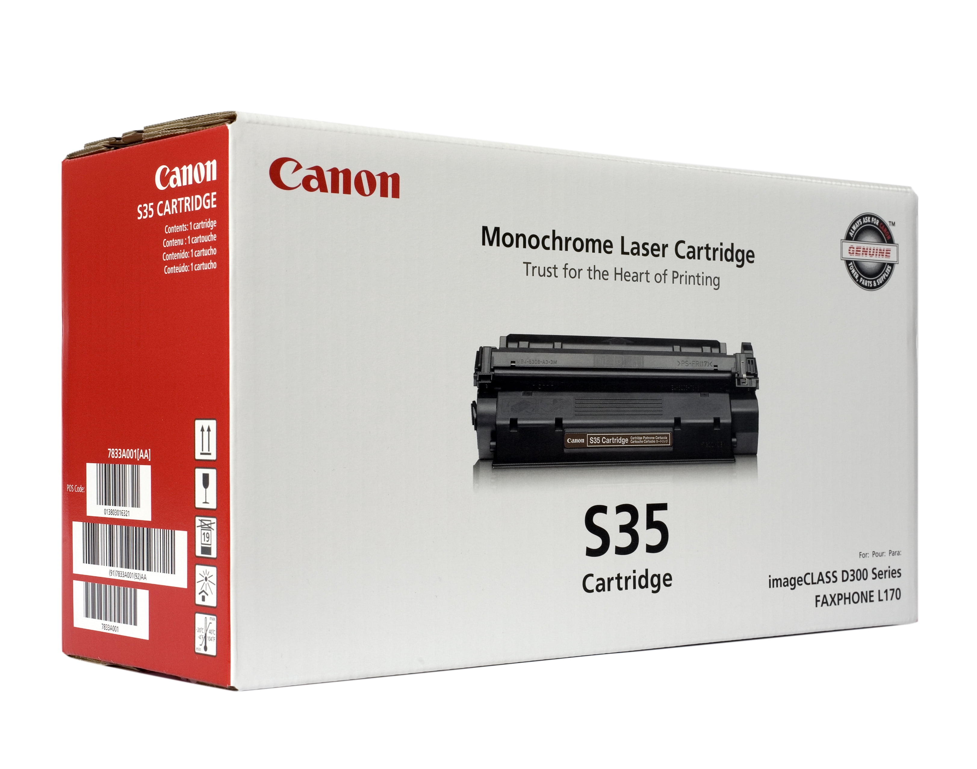 Canon S35 Toner 7833A001 - Walmart.com