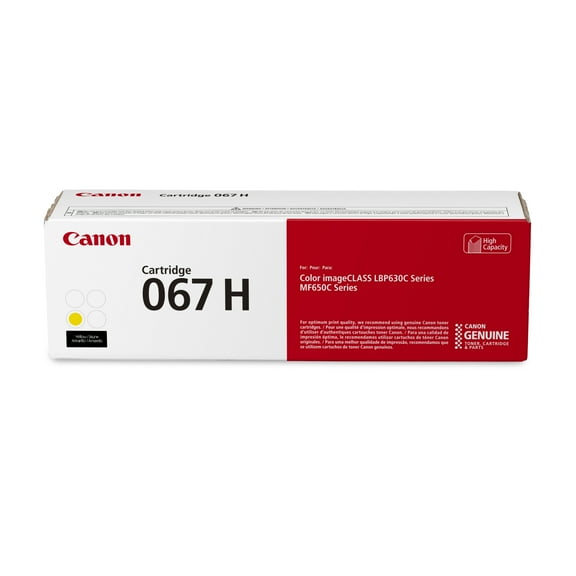Canon Genuine OEM 2977C001 (T04) Standard Yellow Laser Toner Cartridge ...