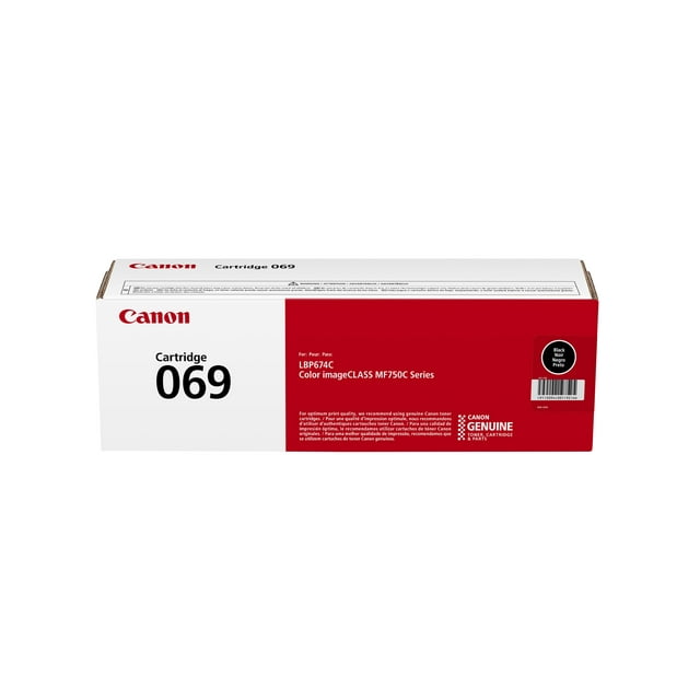 Canon Genuine Toner Cartridge 069 Black, High-Quality, Yields up to ...