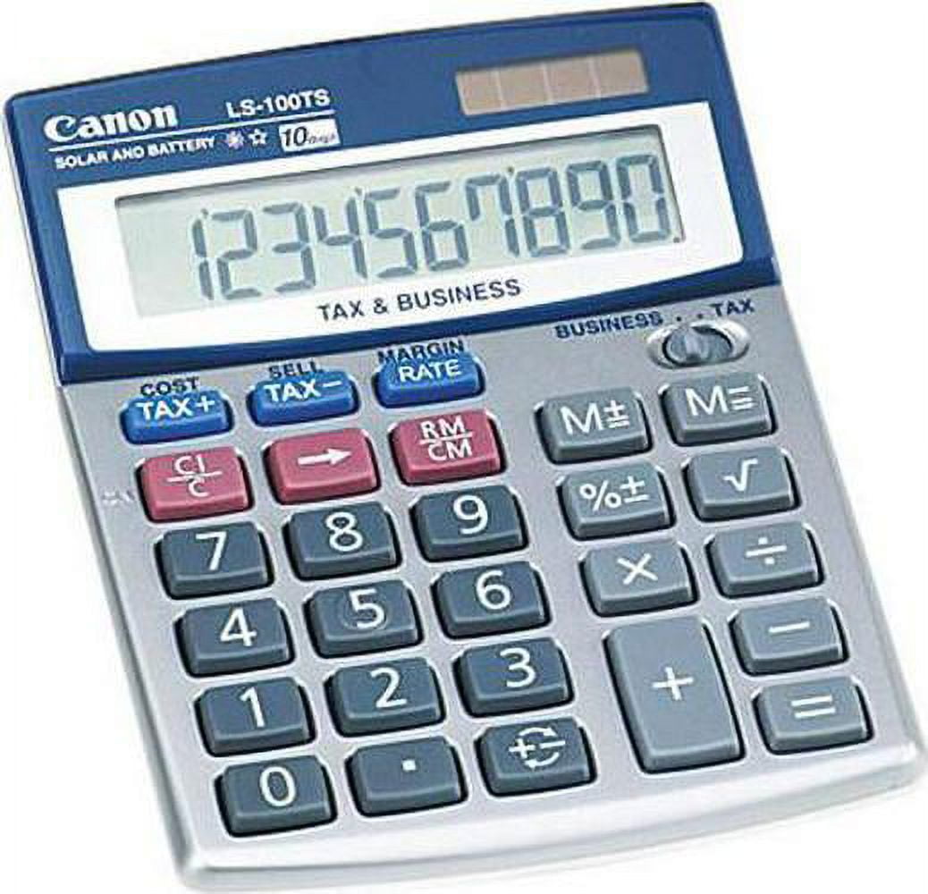 Canon USA 5936A028AA LS100TS Portable Desktop Business Calculator, 10 ...