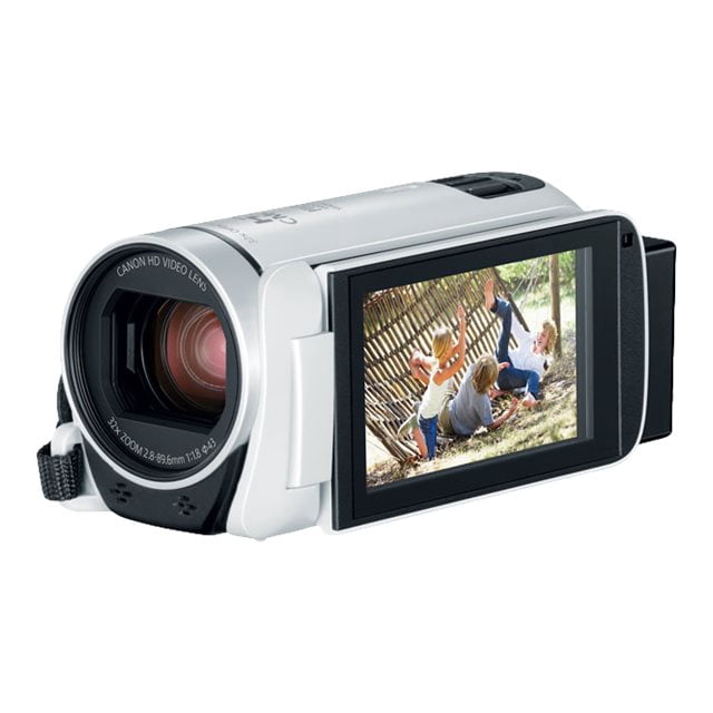 Canon VIXIA HF R800 Camcorder (White) - Walmart.com
