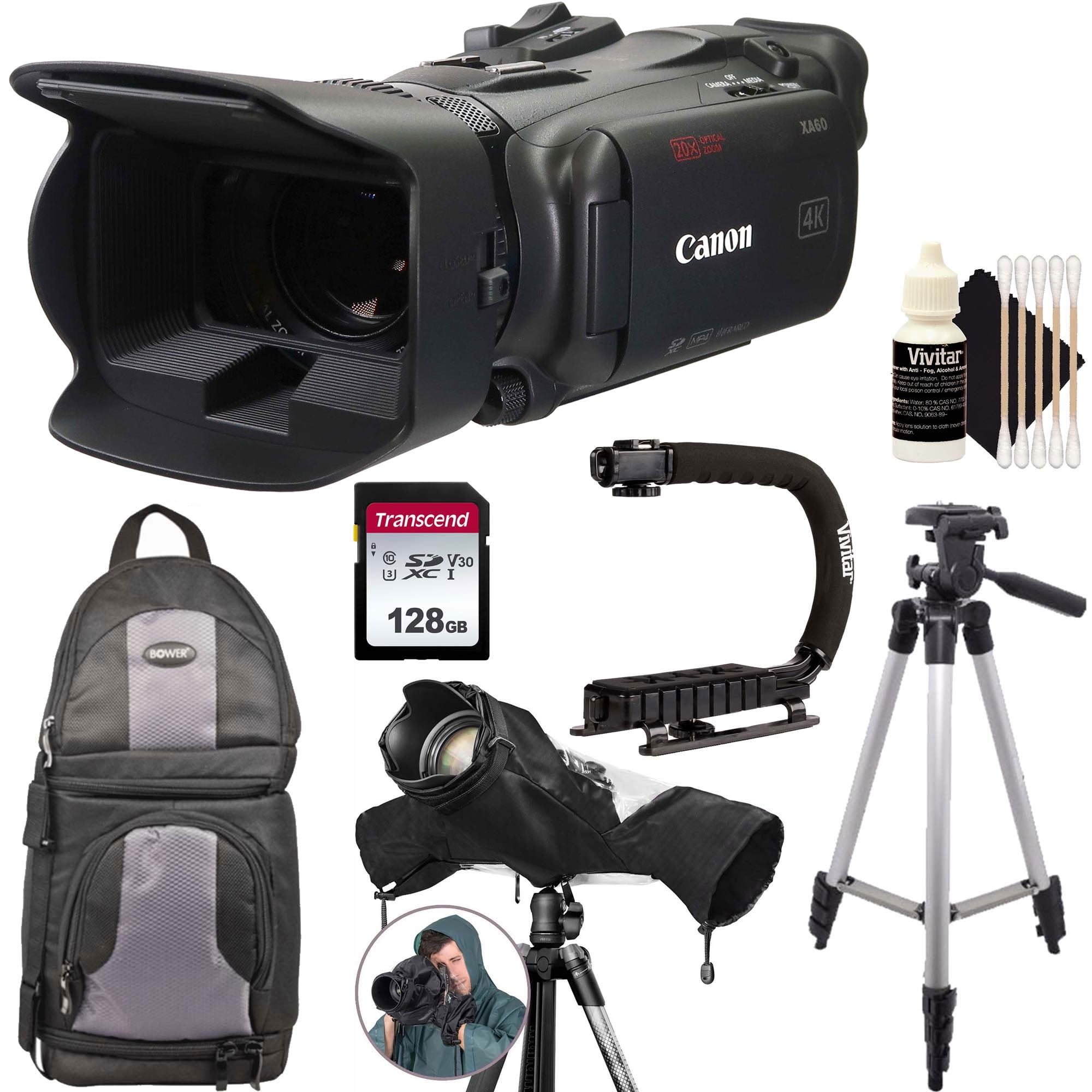 Canon XA60 UHD 4K Professional Camcorder Black (PAL) with HD Video ...